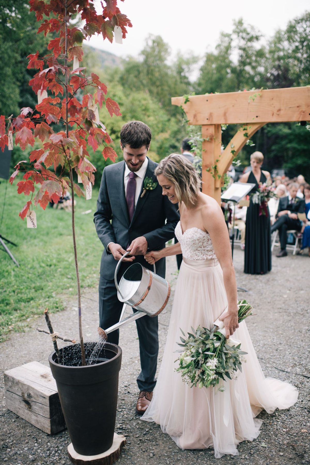 Tree planting ceremony – Chic, crystal clear, Celebrant ceremonies in ...